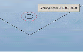 MegaCAD 2023 3D - Senkungen