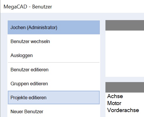 MegaCAD 2019 3D - Projekte anlegen